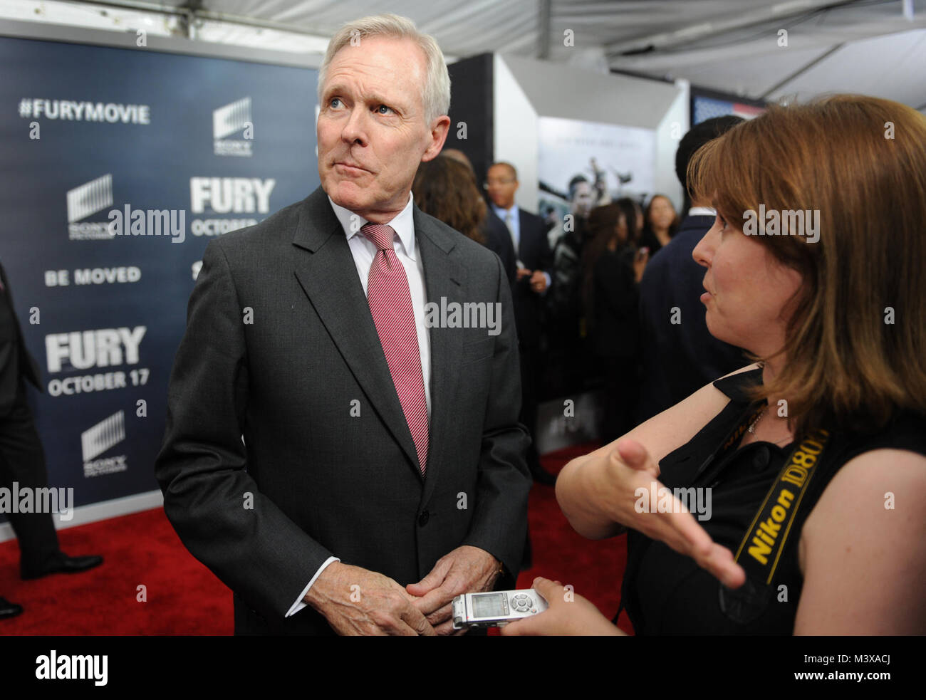 Prior to opening ceremonies, The Honorable Ray Mabus, Secretary of the ...