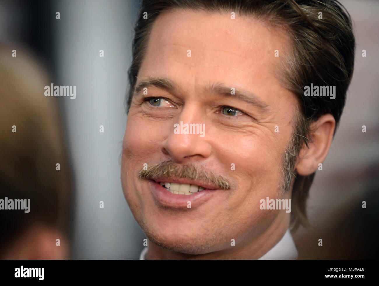 Actor Brad Pitt, the star of the movie, who plays the part of “Wardaddy ...