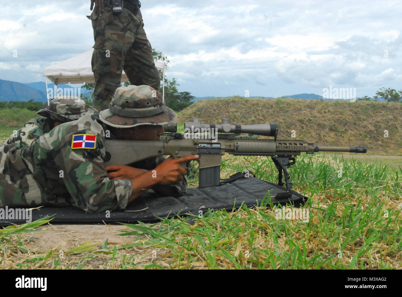 Snipers from the Dominican Republic’s special operations forces team ...