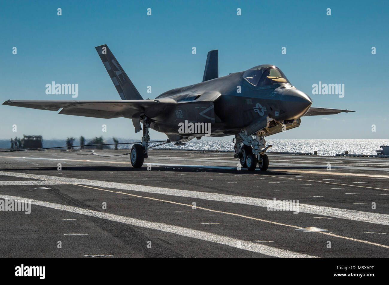 The F-35C Lightning II carrier variant Joint Strike Fighter conducts ...