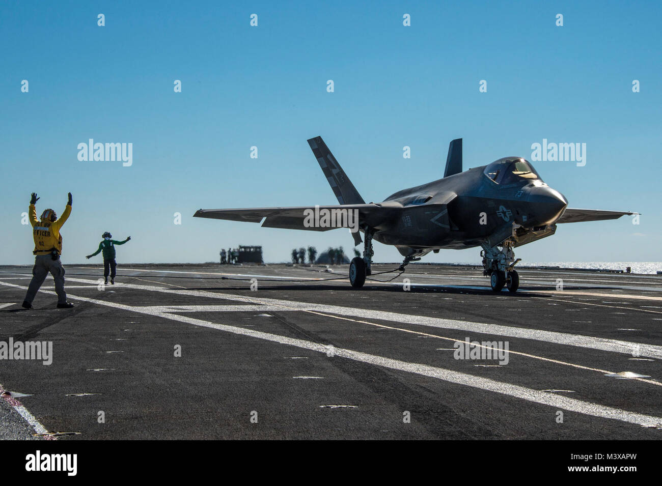 The F-35C Lightning II carrier variant Joint Strike Fighter conducts ...