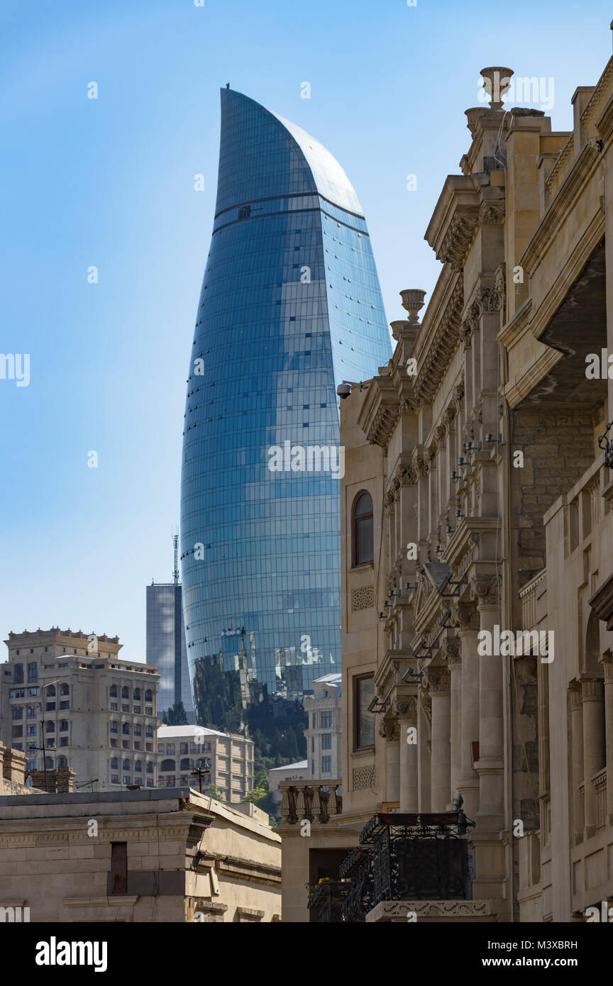 Baku buildings hi-res stock photography and images - Alamy
