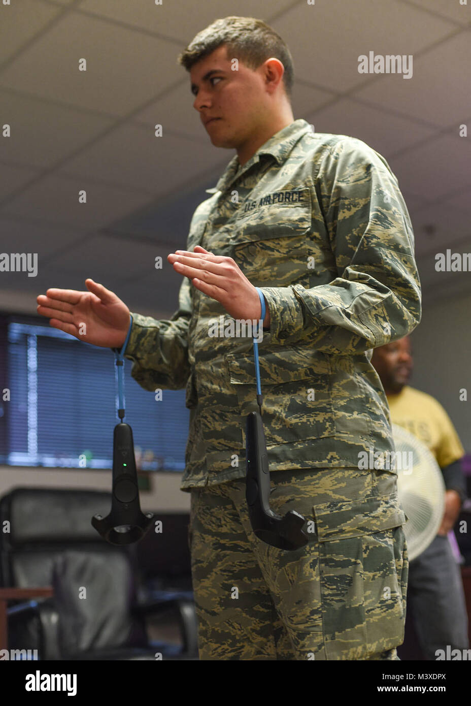A 366th Training Squadron electrical systems apprentice course student ...