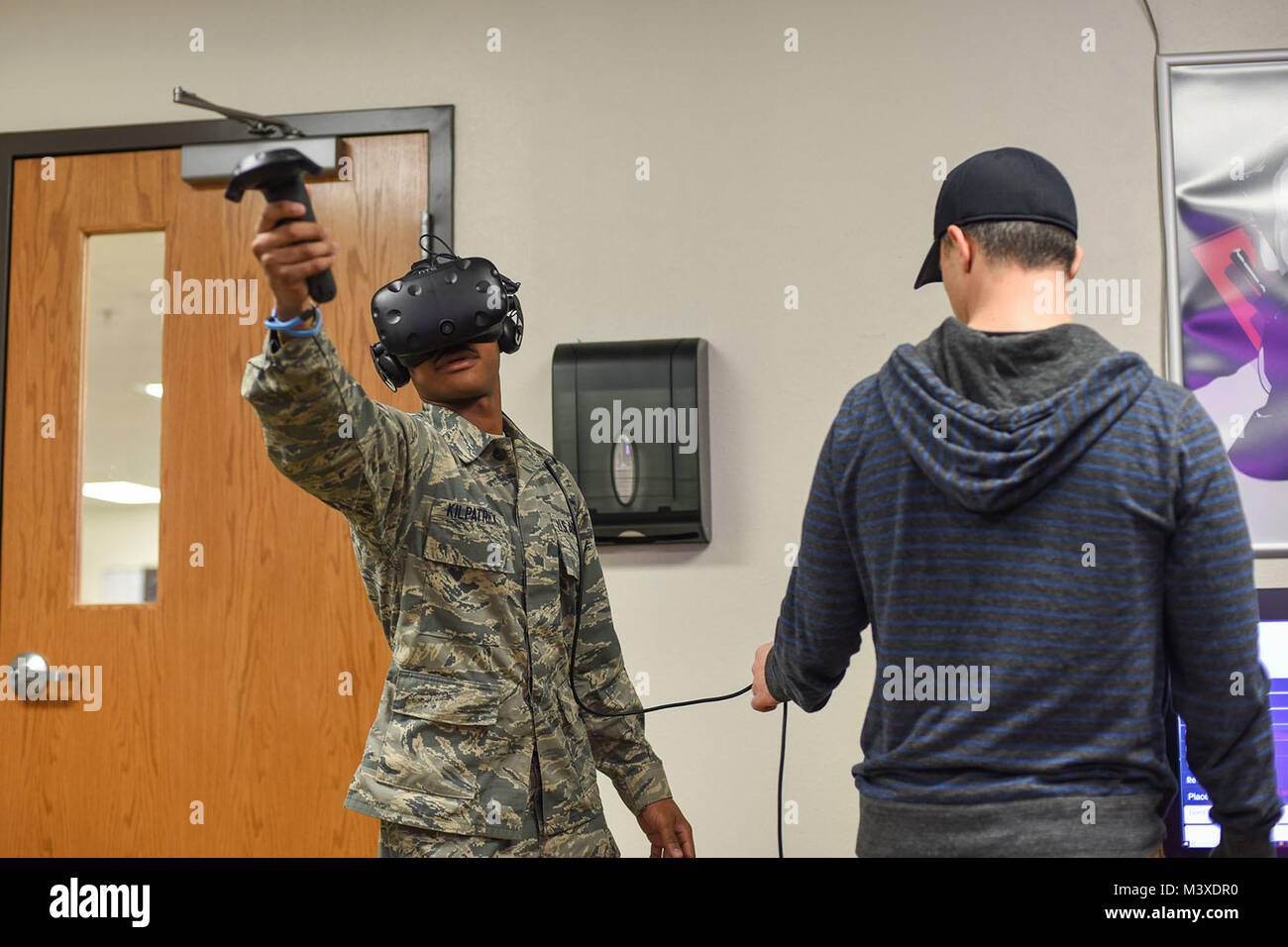 A 366th Training Squadron electrical systems apprentice course student ...