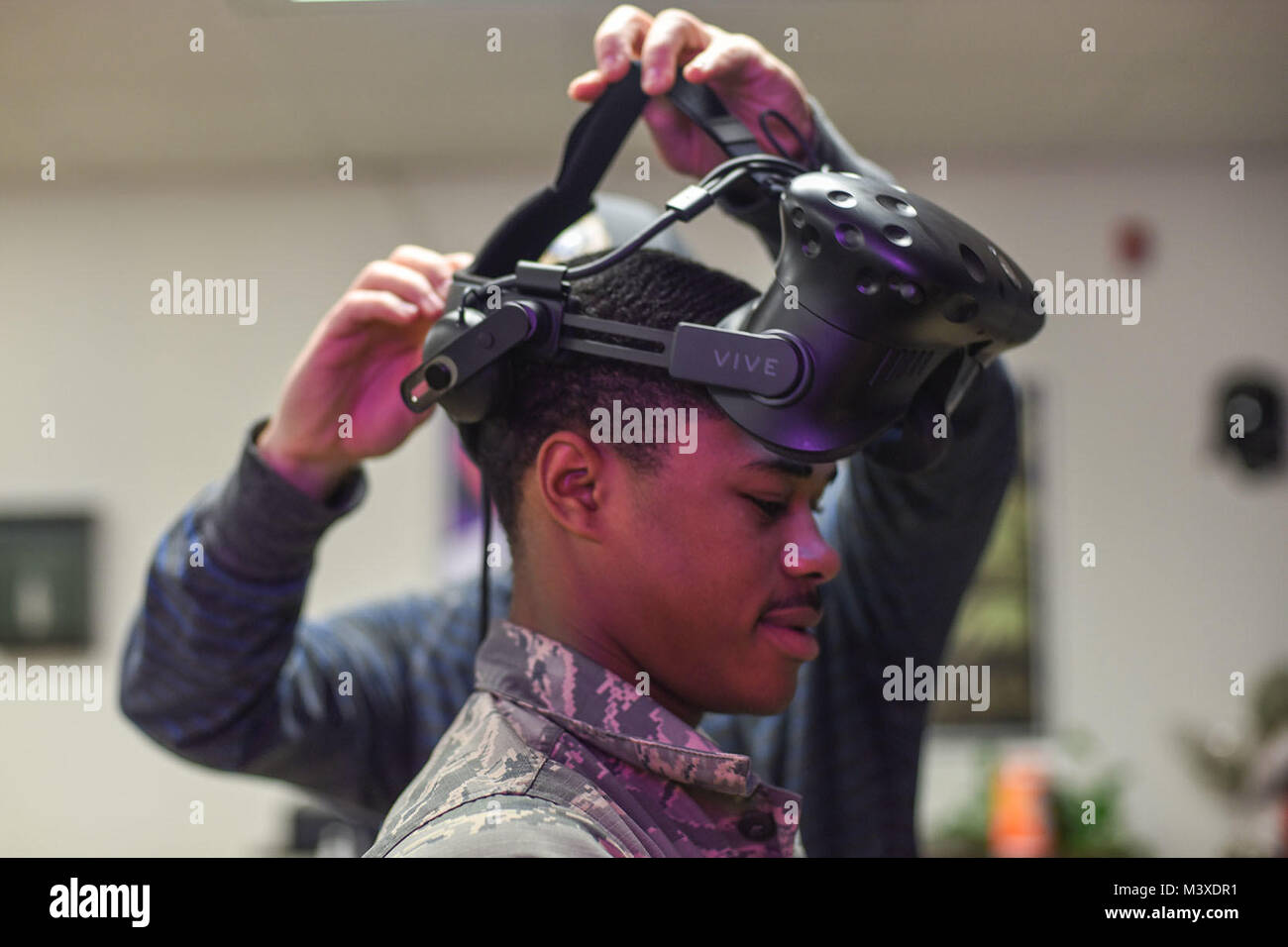 A 366th Training Squadron electrical systems apprentice course student ...