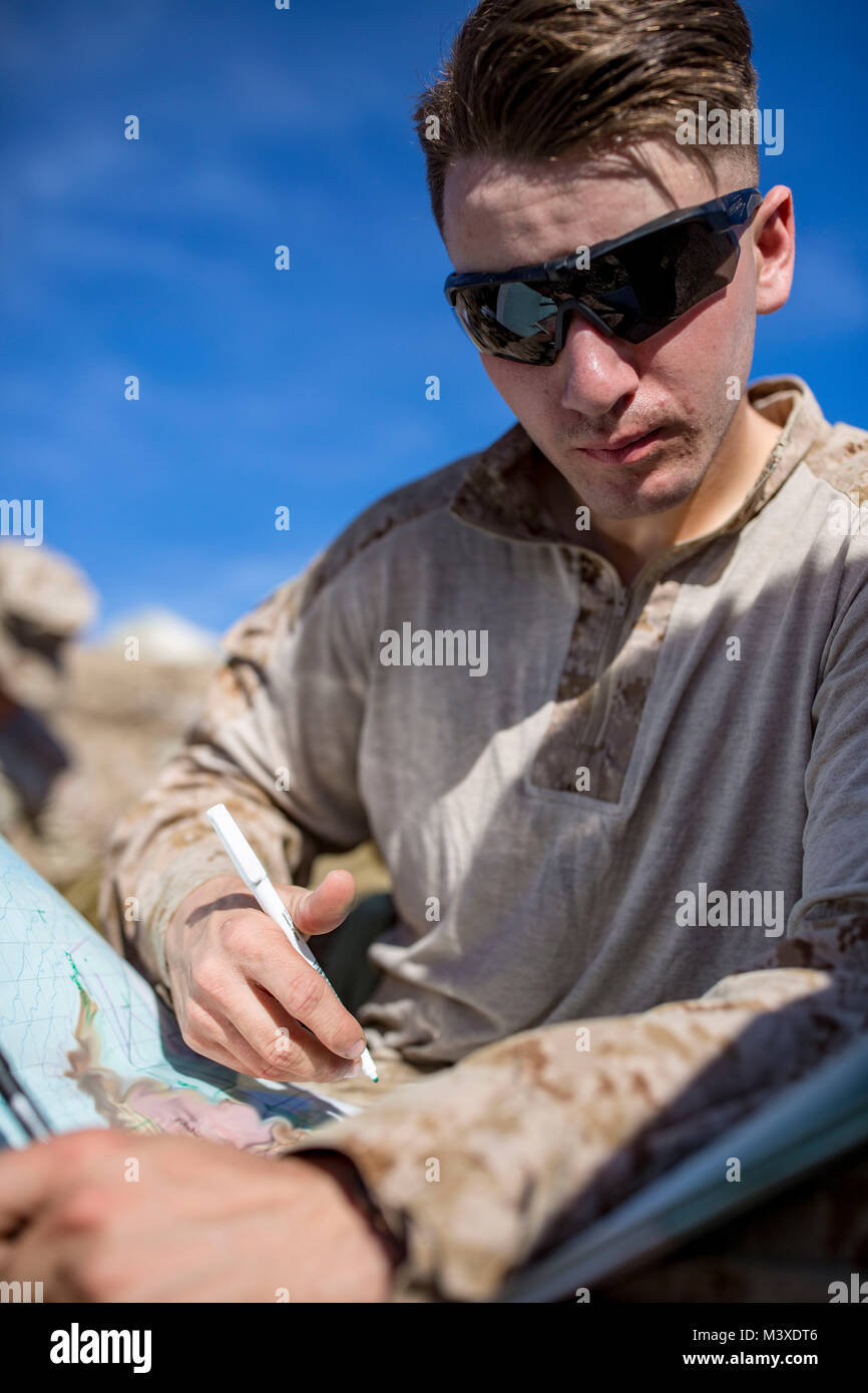 MARINE CORPS BASE CAMP PENDLETON, Calif. – Pfc. Jonathan Chaney, a ...