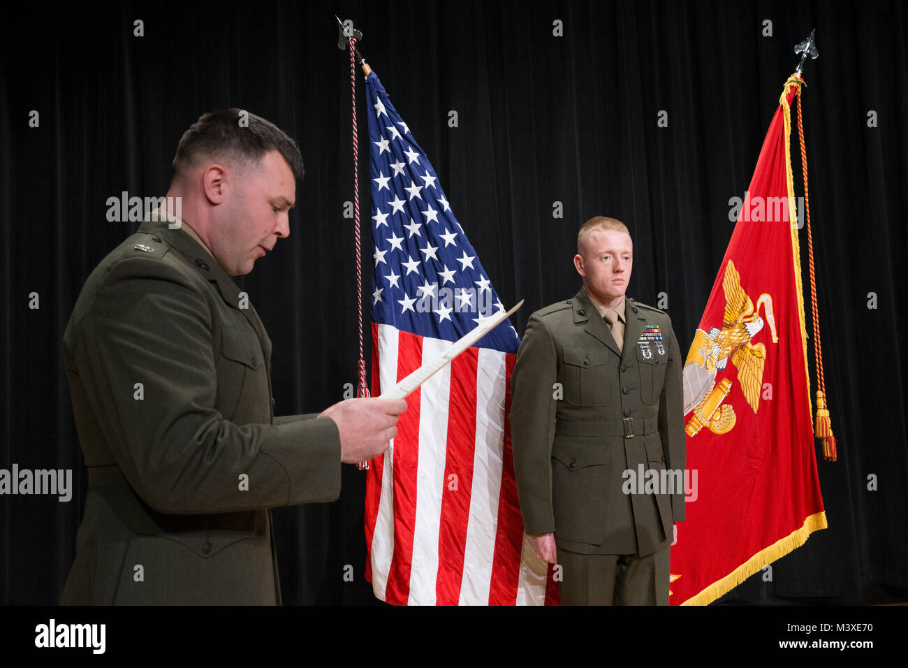 The Basic School conducts a Warrant Officer appointment ceremony for ...