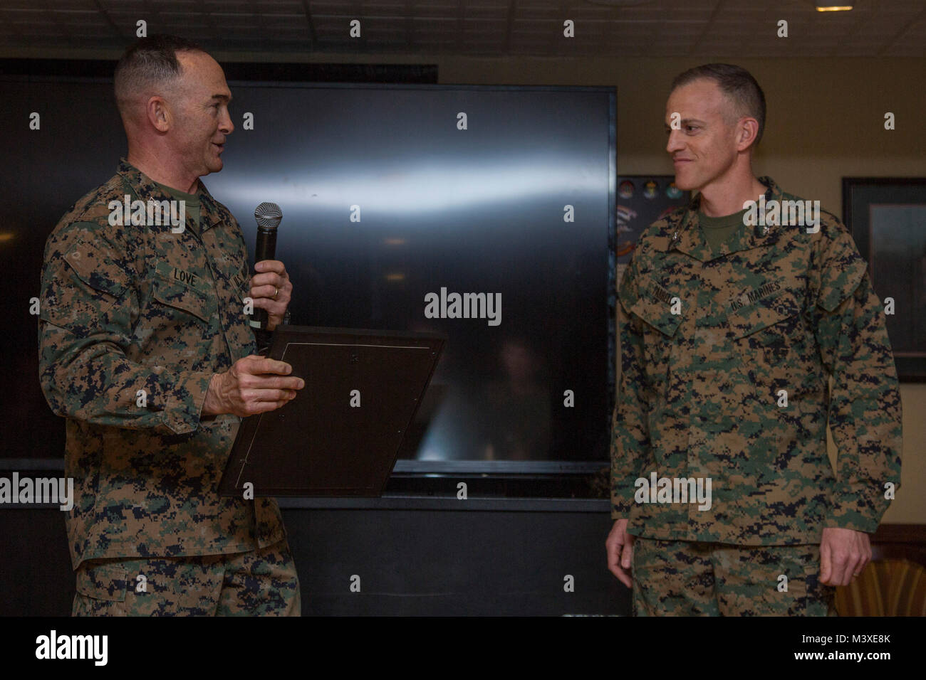 U.S. Marine Corps Maj. Gen. John K. Love, commanding general, 2nd ...