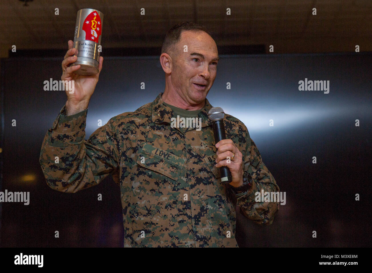 U.S. Marine Corps Maj. Gen. John K. Love, commanding general, 2nd ...