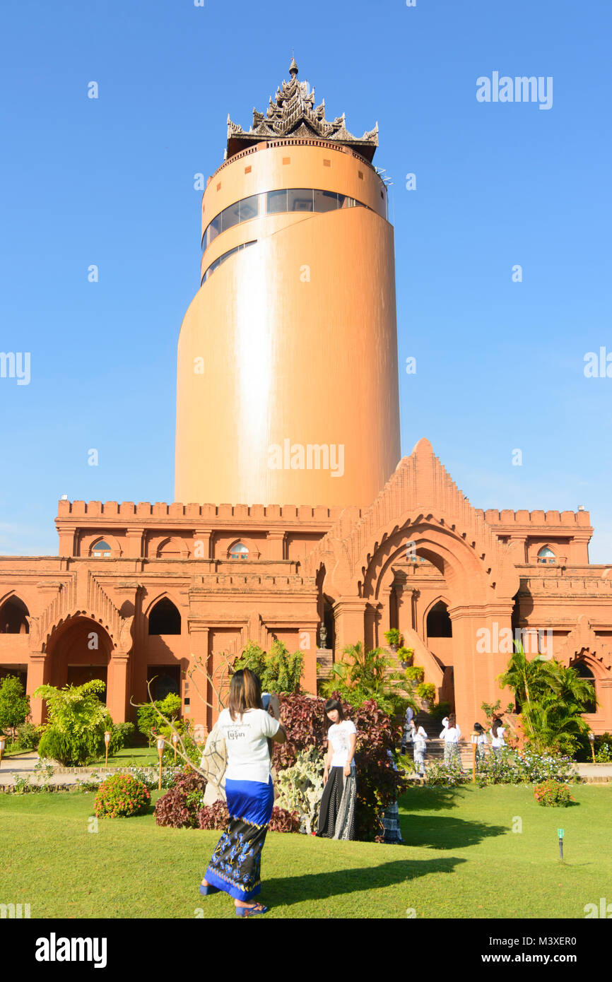 Bagan: Nan Myint observation tower, , Mandalay Region, Myanmar (Burma ...
