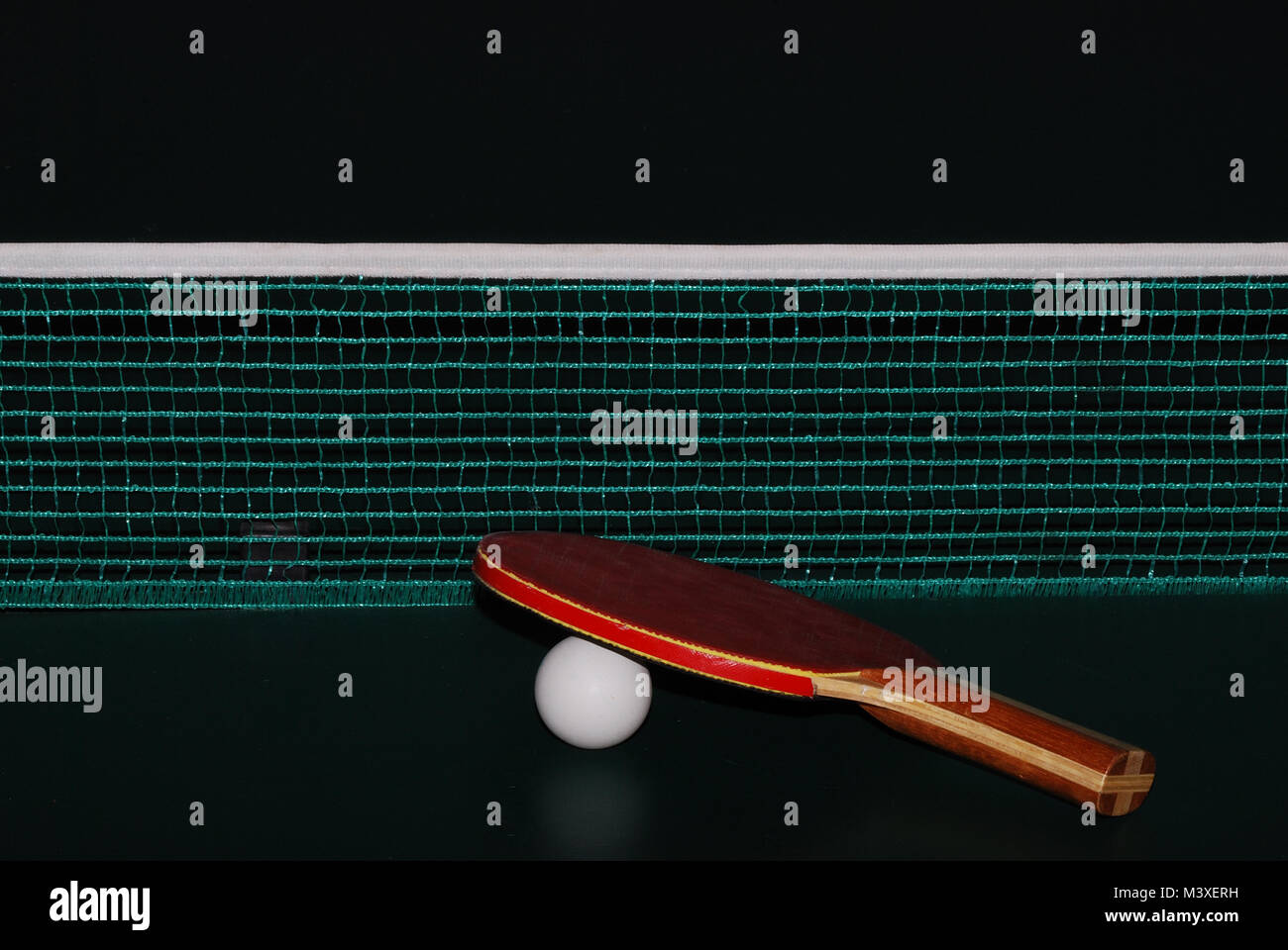 table tennis racket and ball grid view size to ping pong table just ...