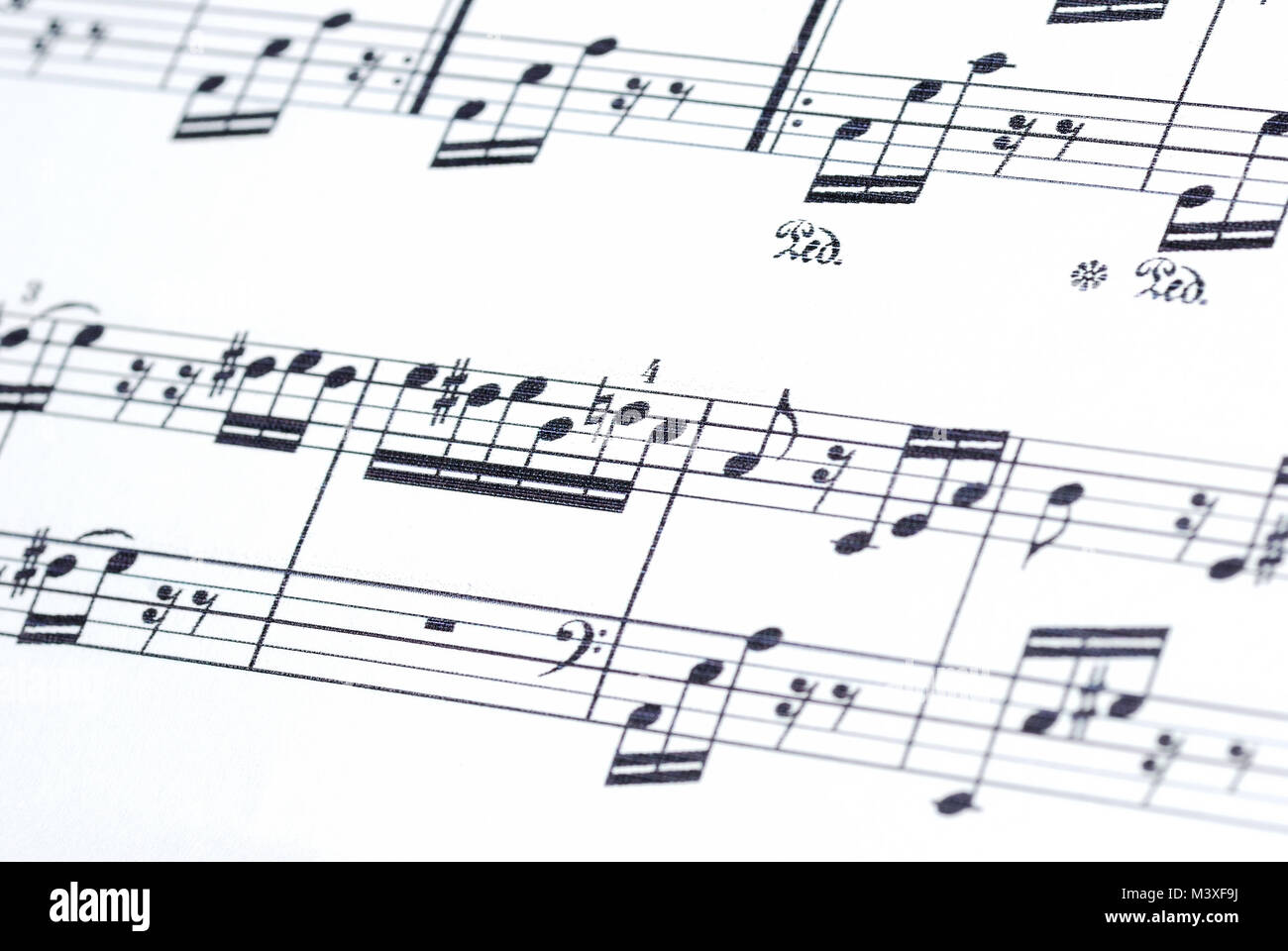 Many music notes on hi-res stock photography and images - Alamy