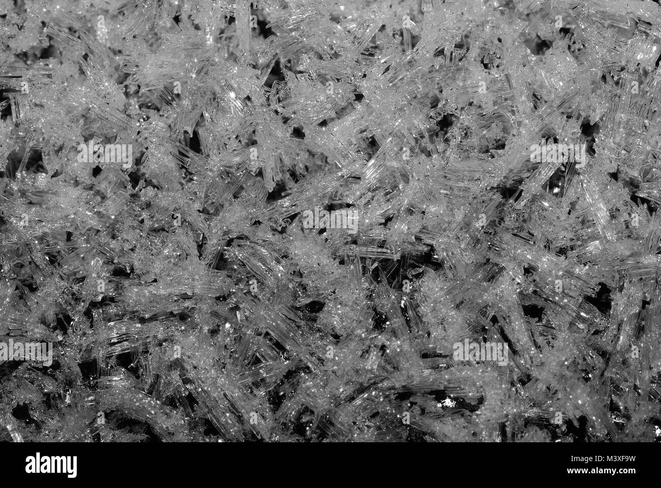 Wet crystals Black and White Stock Photos & Images - Alamy