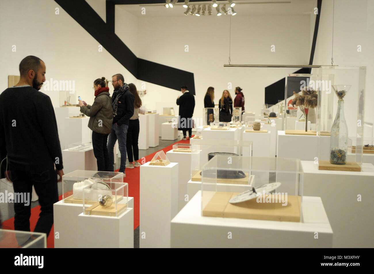 MACBA JOAN BROSSA VISUAL ART POETRY ARTIST EXHIBITION. BARCELONA Stock ...