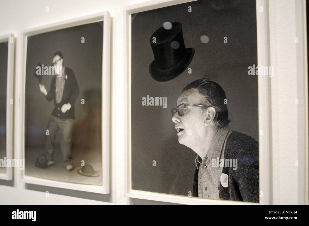MACBA JOAN BROSSA VISUAL ART POETRY ARTIST EXHIBITION. BARCELONA Stock ...