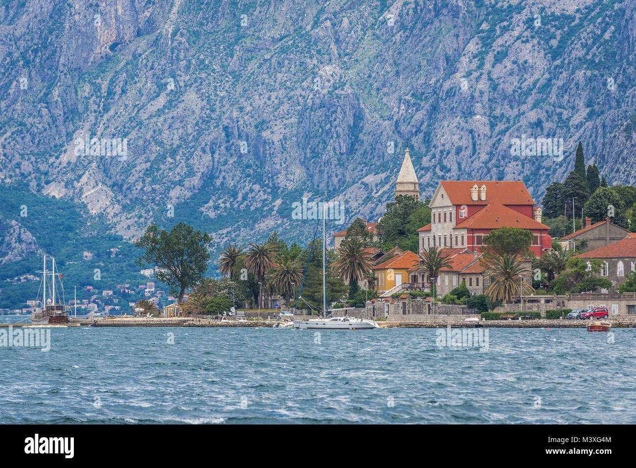 Coastline dobrota small town hi-res stock photography and images - Alamy
