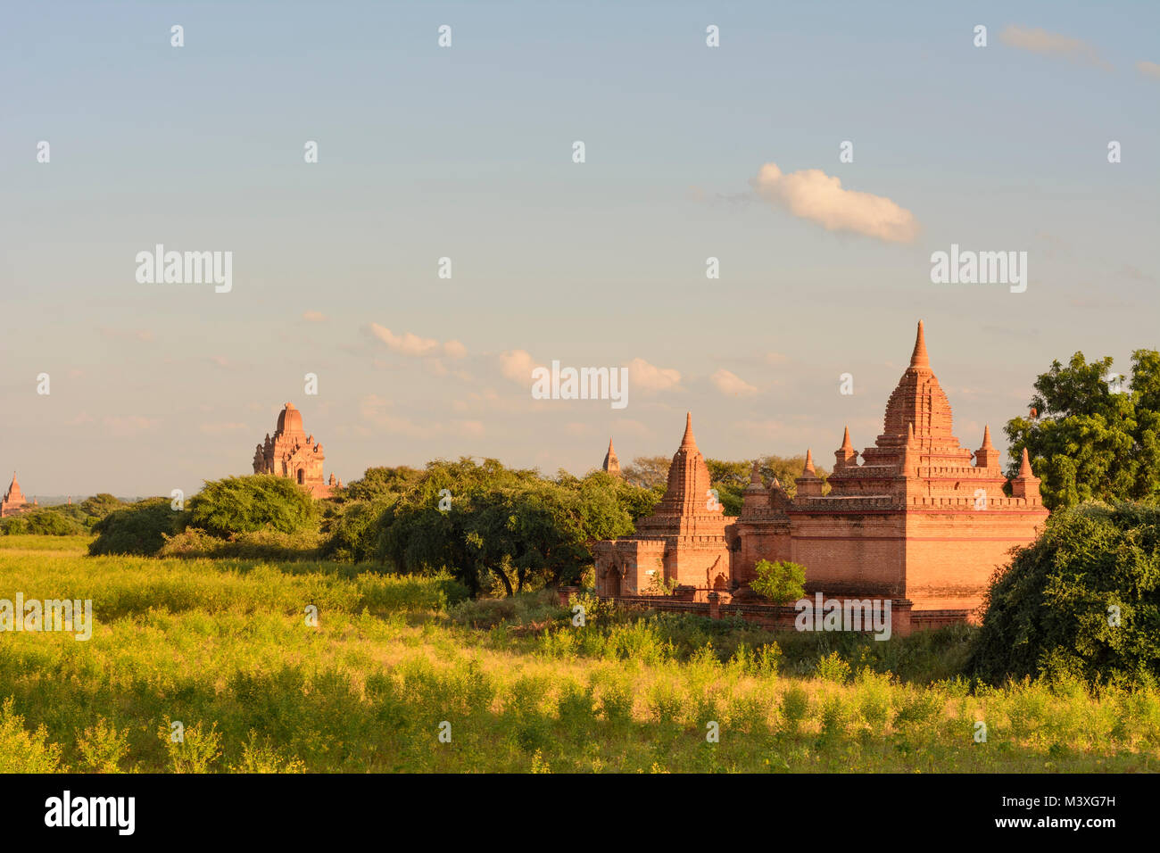 Bagan: stupas, temples at Central Plain, , Mandalay Region, Myanmar ...