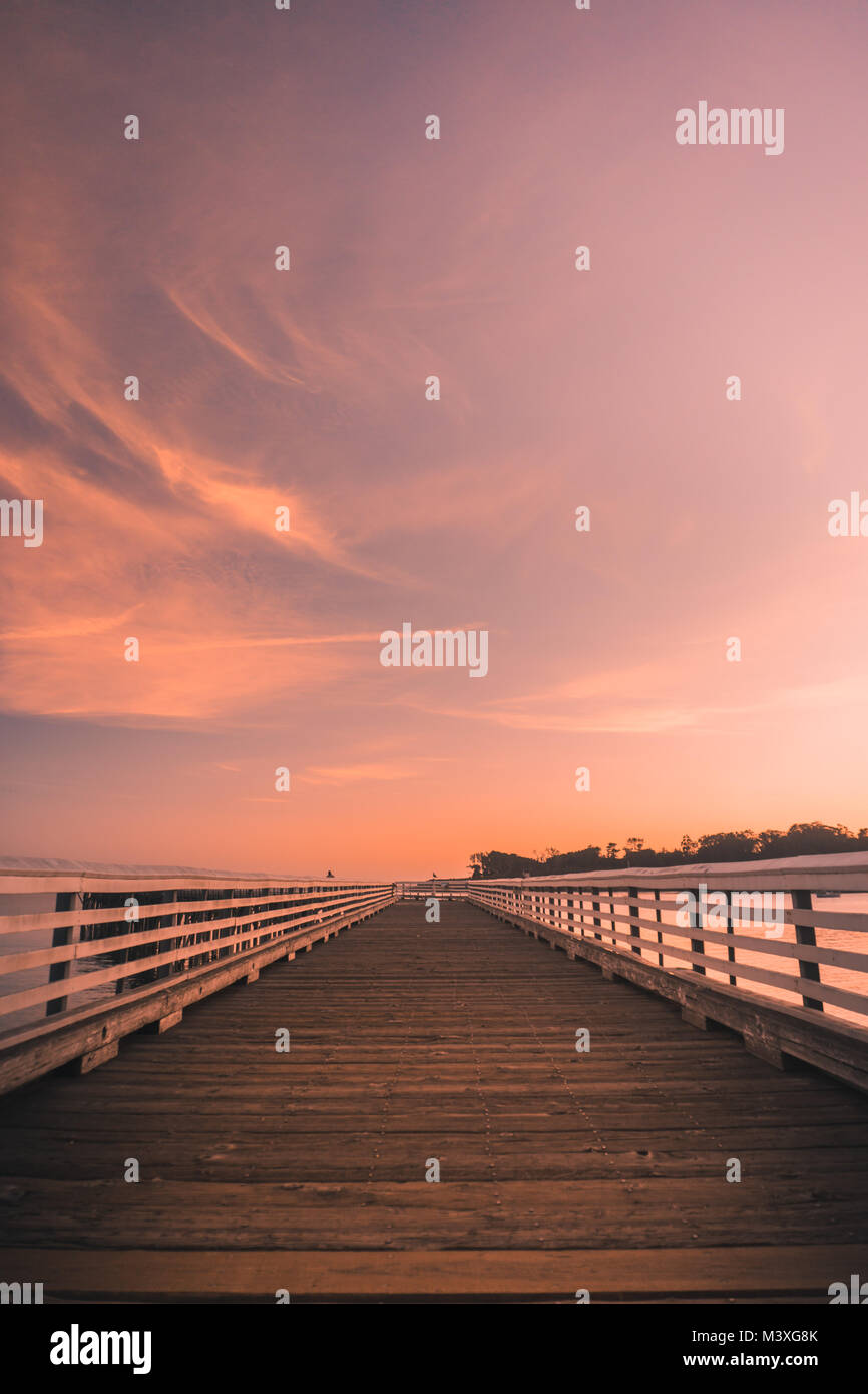 Path to a sunset Stock Photo - Alamy