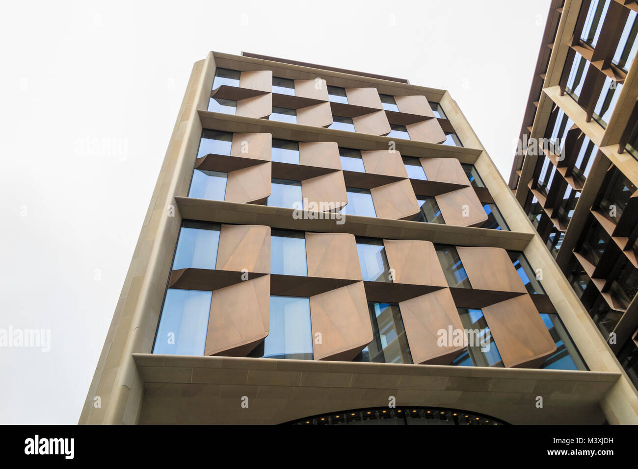 Windows on an outside wall, Bloomberg London Building, Bloomberg's new ...