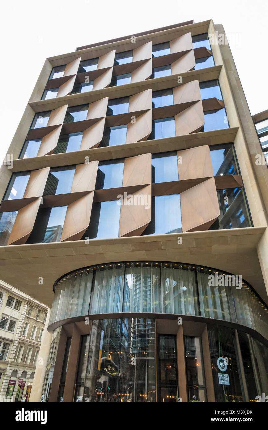 Windows on an outside wall, Bloomberg London Building, Bloomberg's new ...
