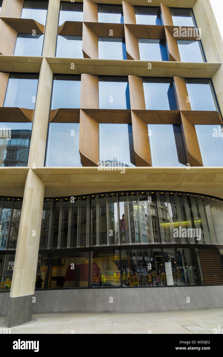 Windows on an outside wall, Bloomberg London Building, Bloomberg's new ...