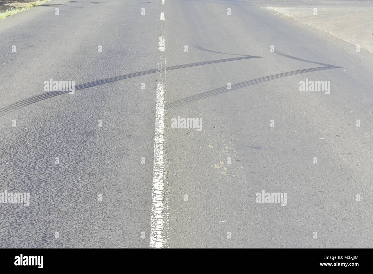 Road Safety Reminder Stock Photo - Alamy