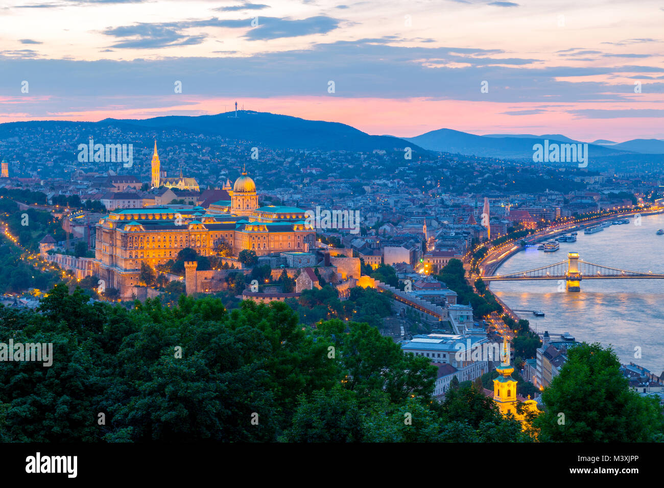 Aerial view of budapest hi-res stock photography and images - Alamy