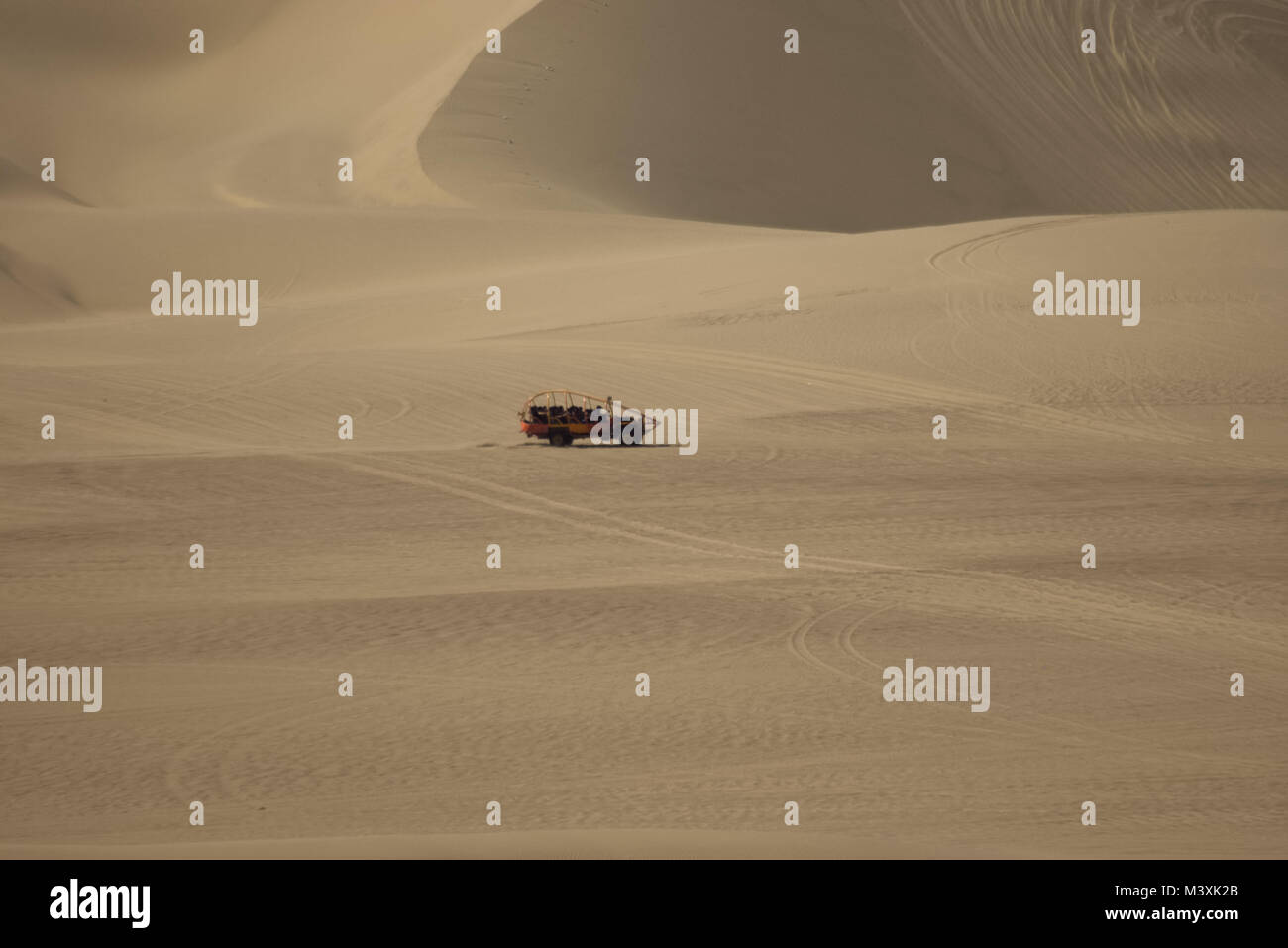 Sand buggy rides at Ica Desert, Peru Stock Photo - Alamy