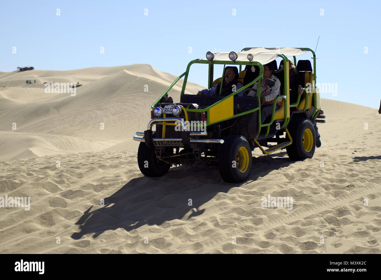 Sand buggy rides at Ica Desert, Peru Stock Photo - Alamy