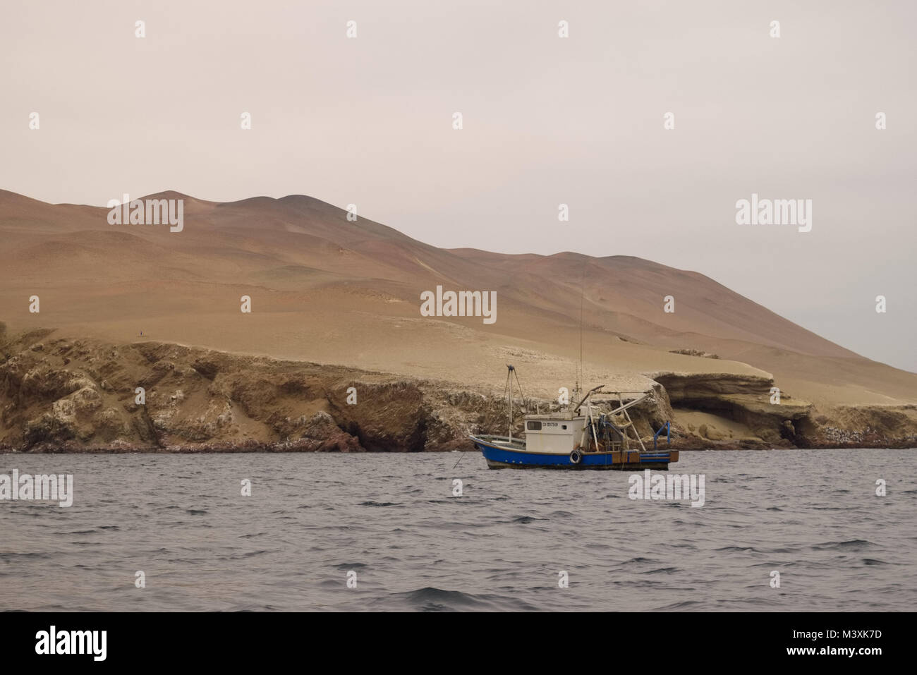 The Chandelier at Paracas Desert Peru Stock Photo - Alamy