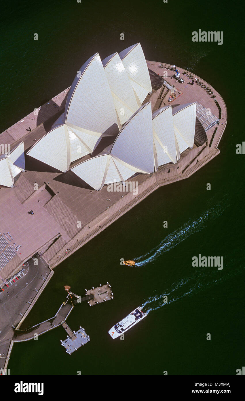 Aerial view of Sydney Opera House in Australia Stock Photo - Alamy