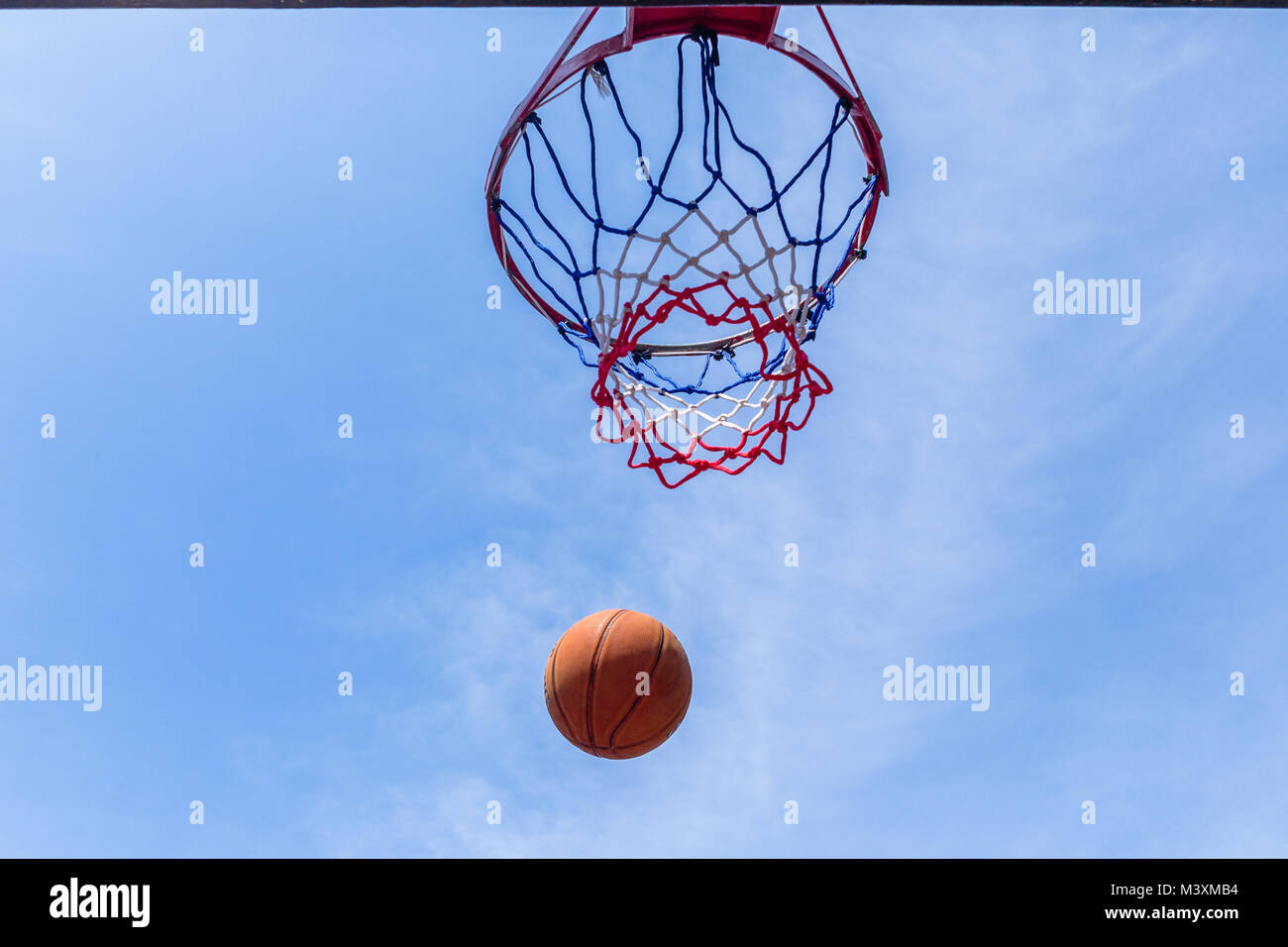 Basketball court outdoor with players hi-res stock photography and ...