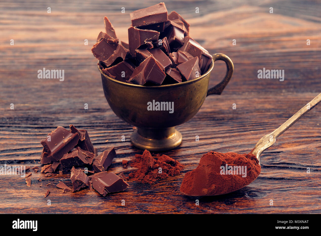 Cocoa powder sweet chocolate hi-res stock photography and images - Alamy