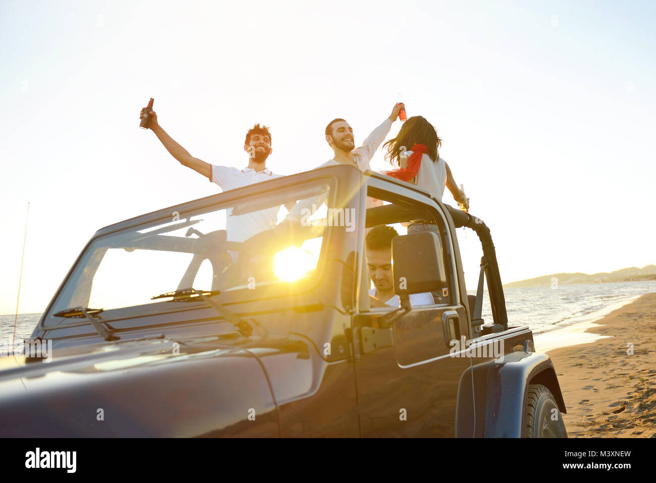 Young People Having Fun At A Party