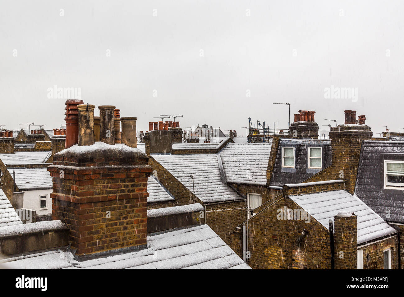 Chimney pot terrace hi-res stock photography and images - Alamy