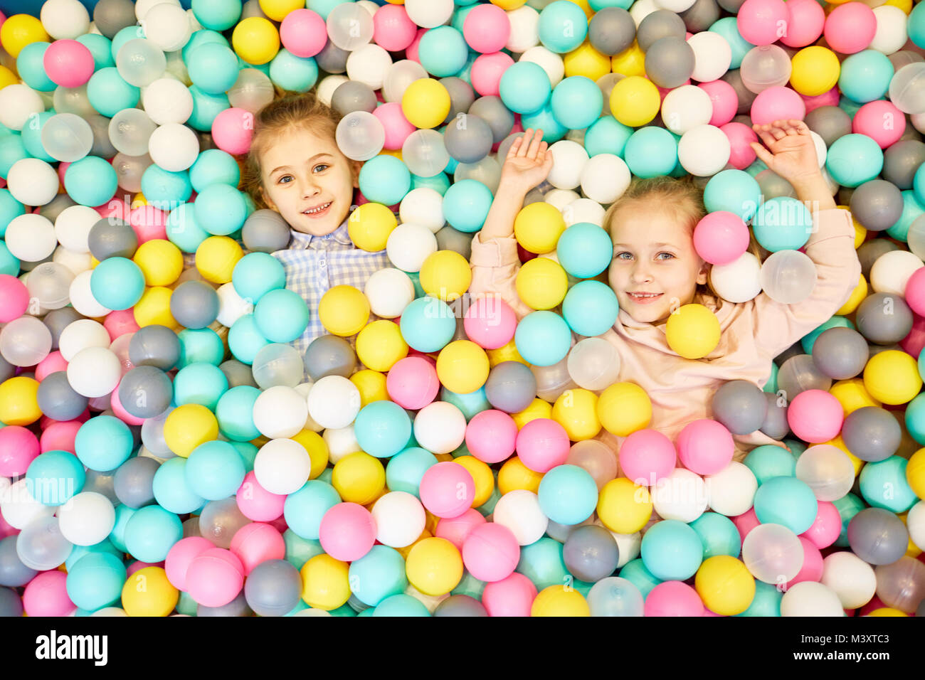 Fun with balloons Stock Photo - Alamy