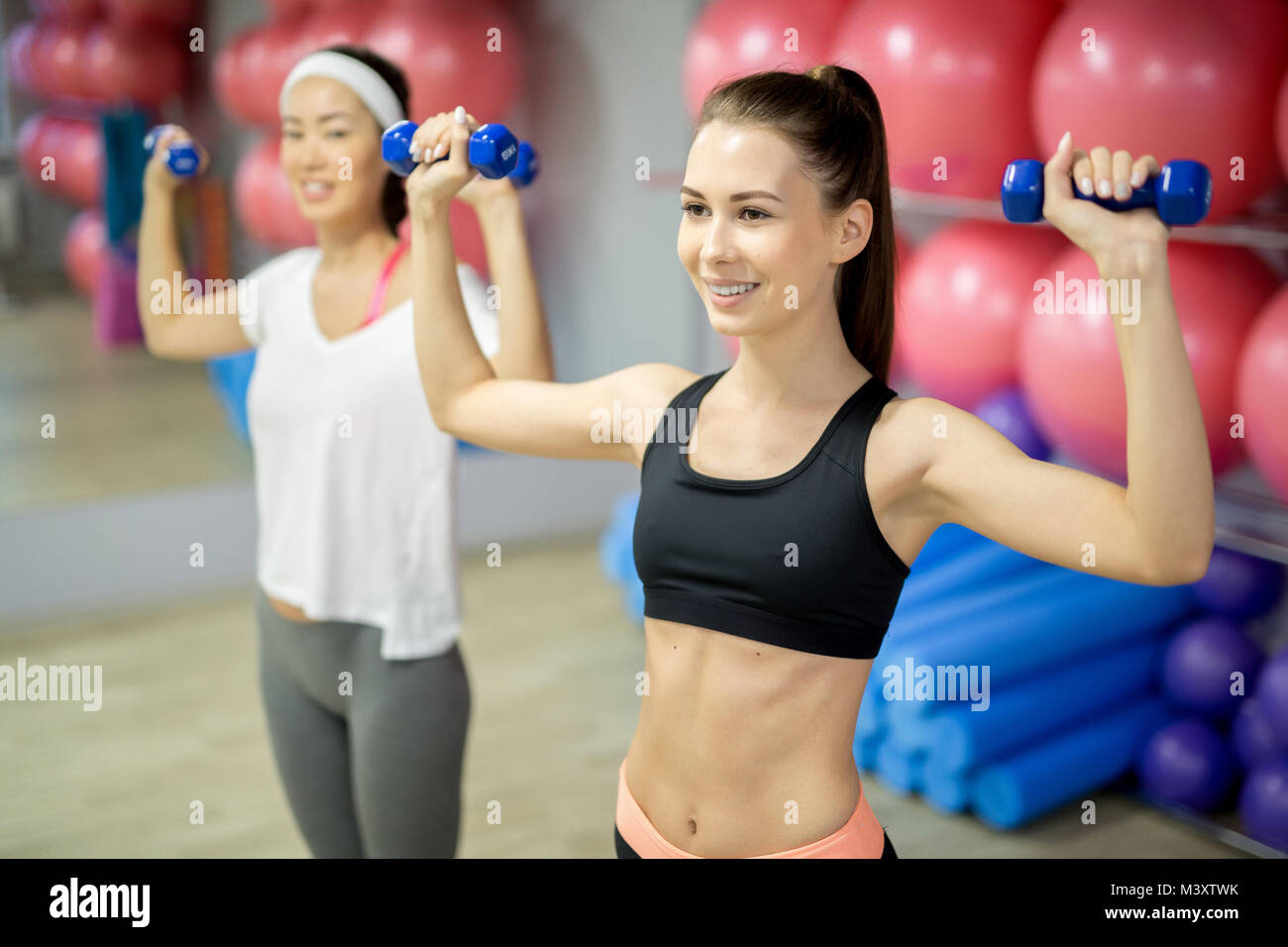 Exercise for arms Stock Photo - Alamy