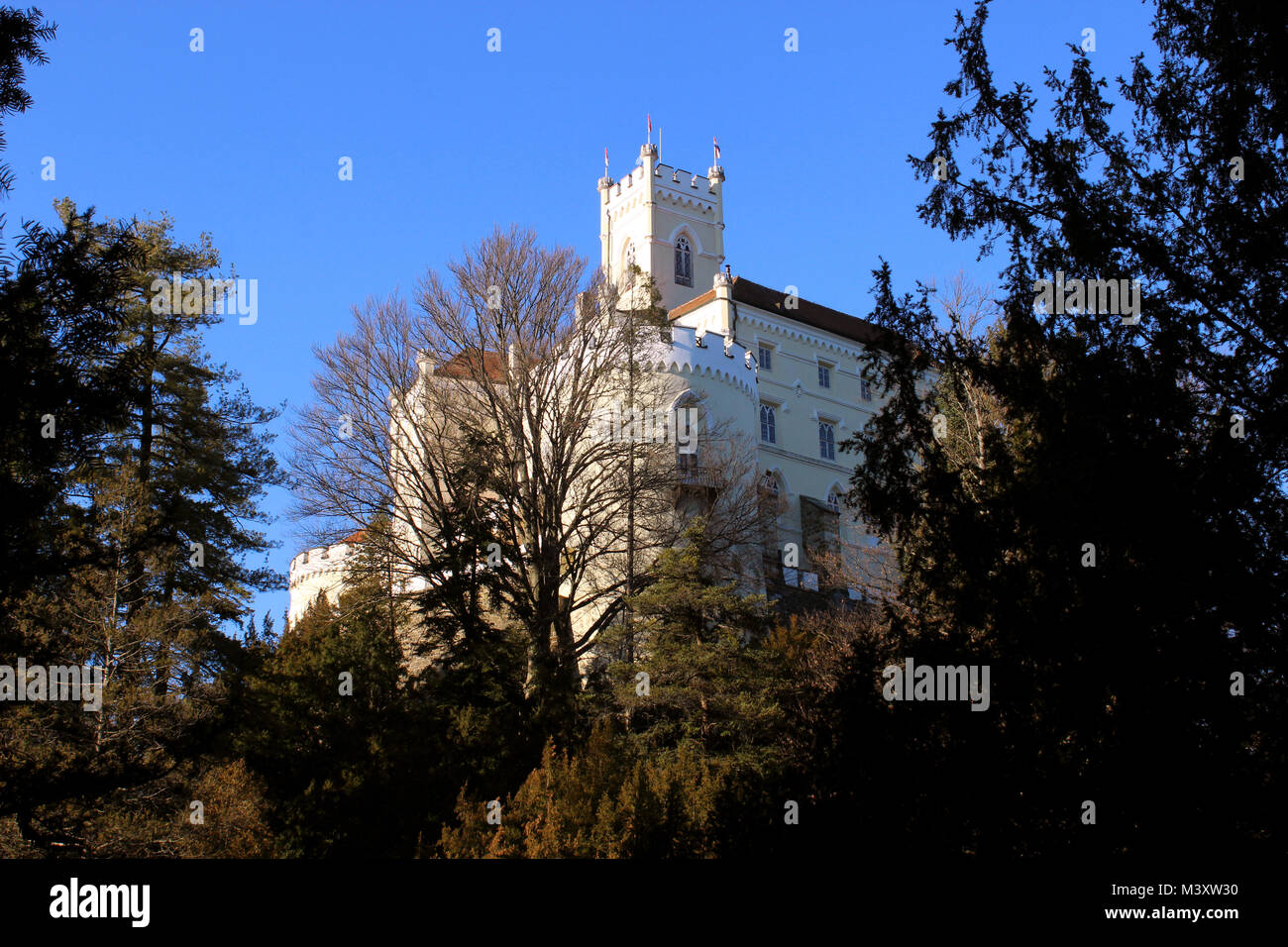 Trakoscan castle hi-res stock photography and images - Alamy