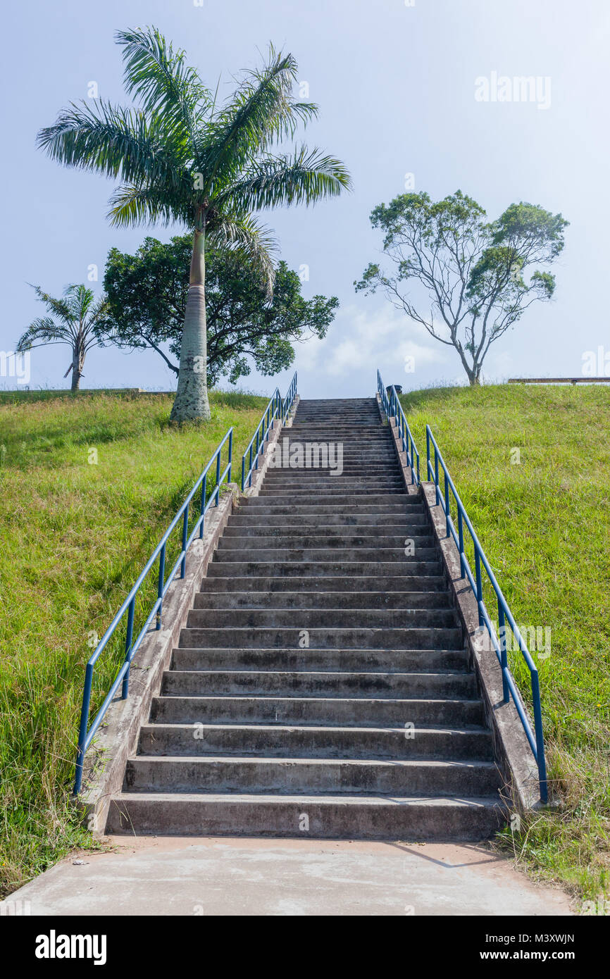 Steps hillside hi-res stock photography and images - Alamy