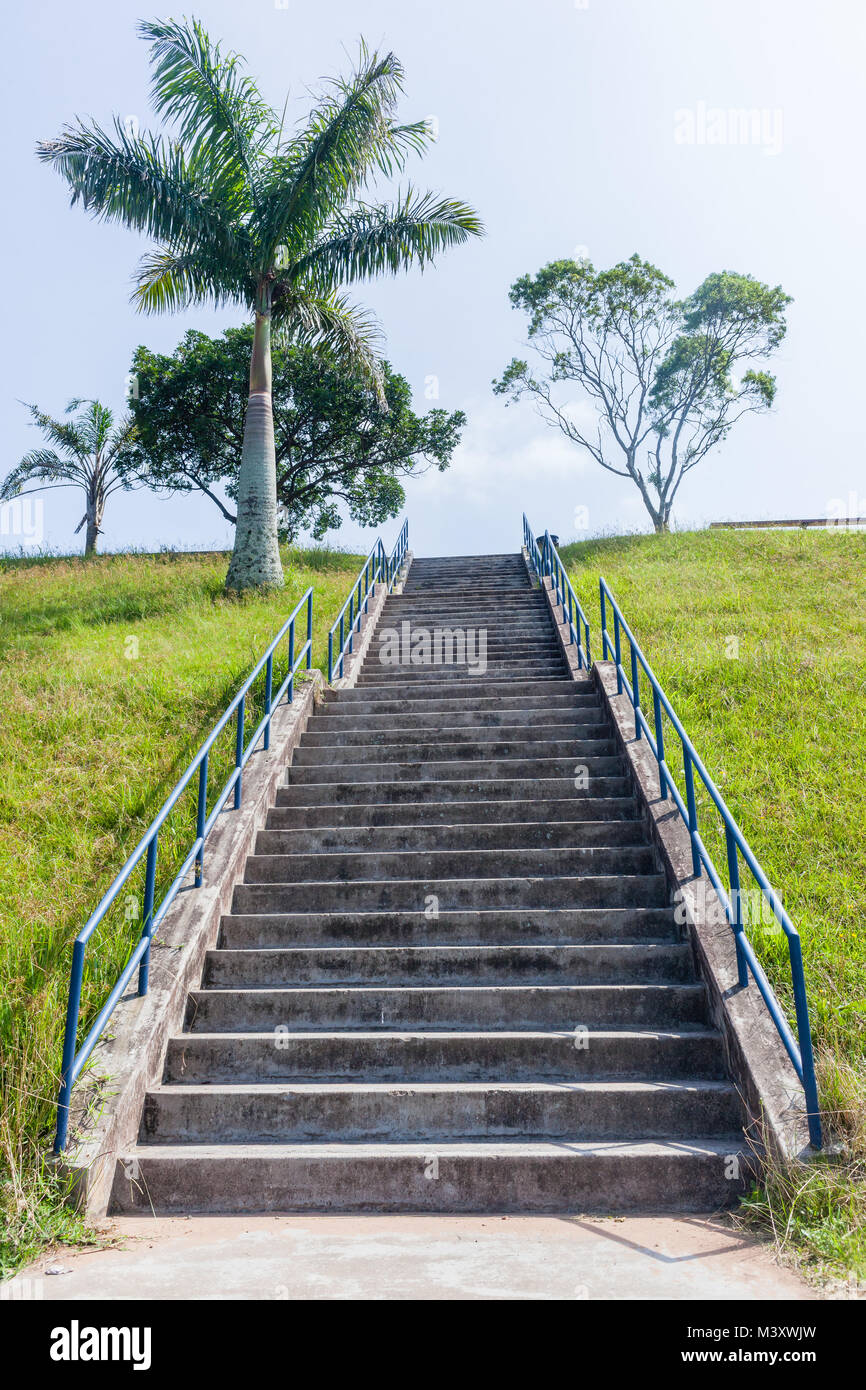 Hillside steps hi-res stock photography and images - Alamy