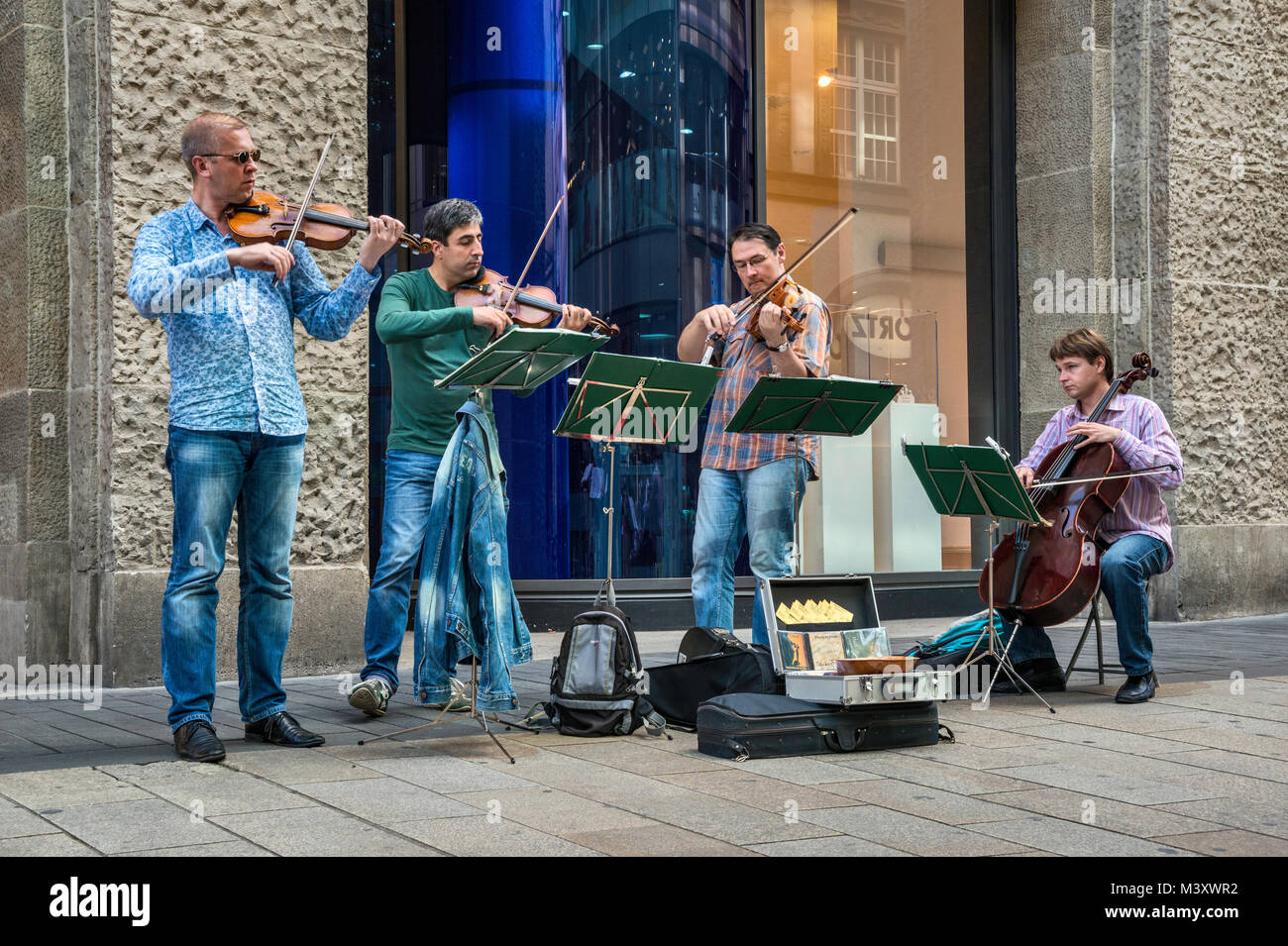 Leipzig street scene hi-res stock photography and images - Alamy