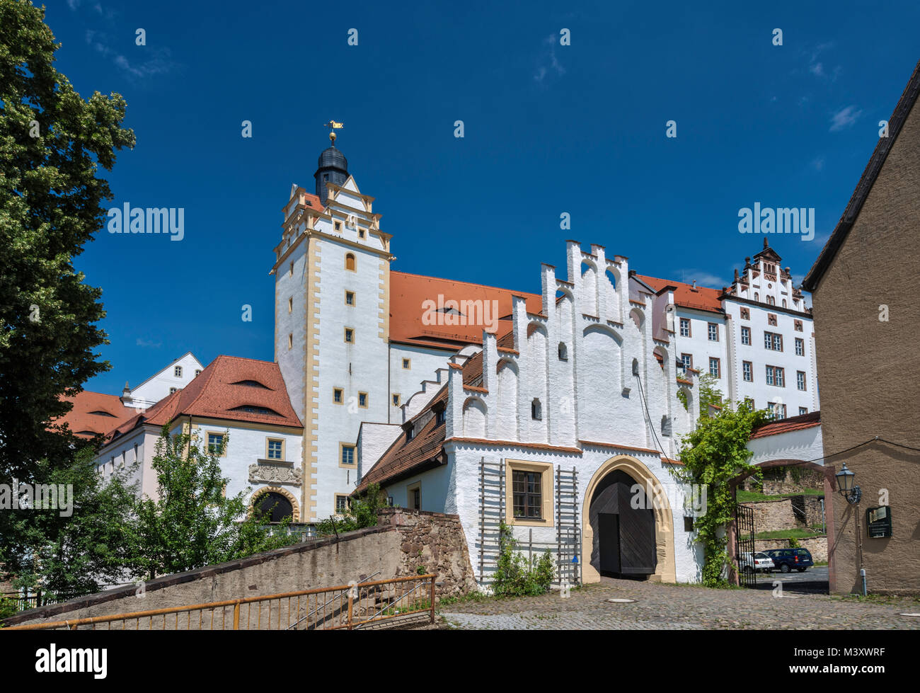 Schloss Colditz, Renaissance castle, WWII-era POW prison, in Colditz ...