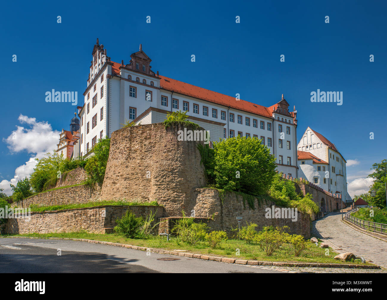 Schloss Colditz, Renaissance castle, WWII-era POW prison, in Colditz ...