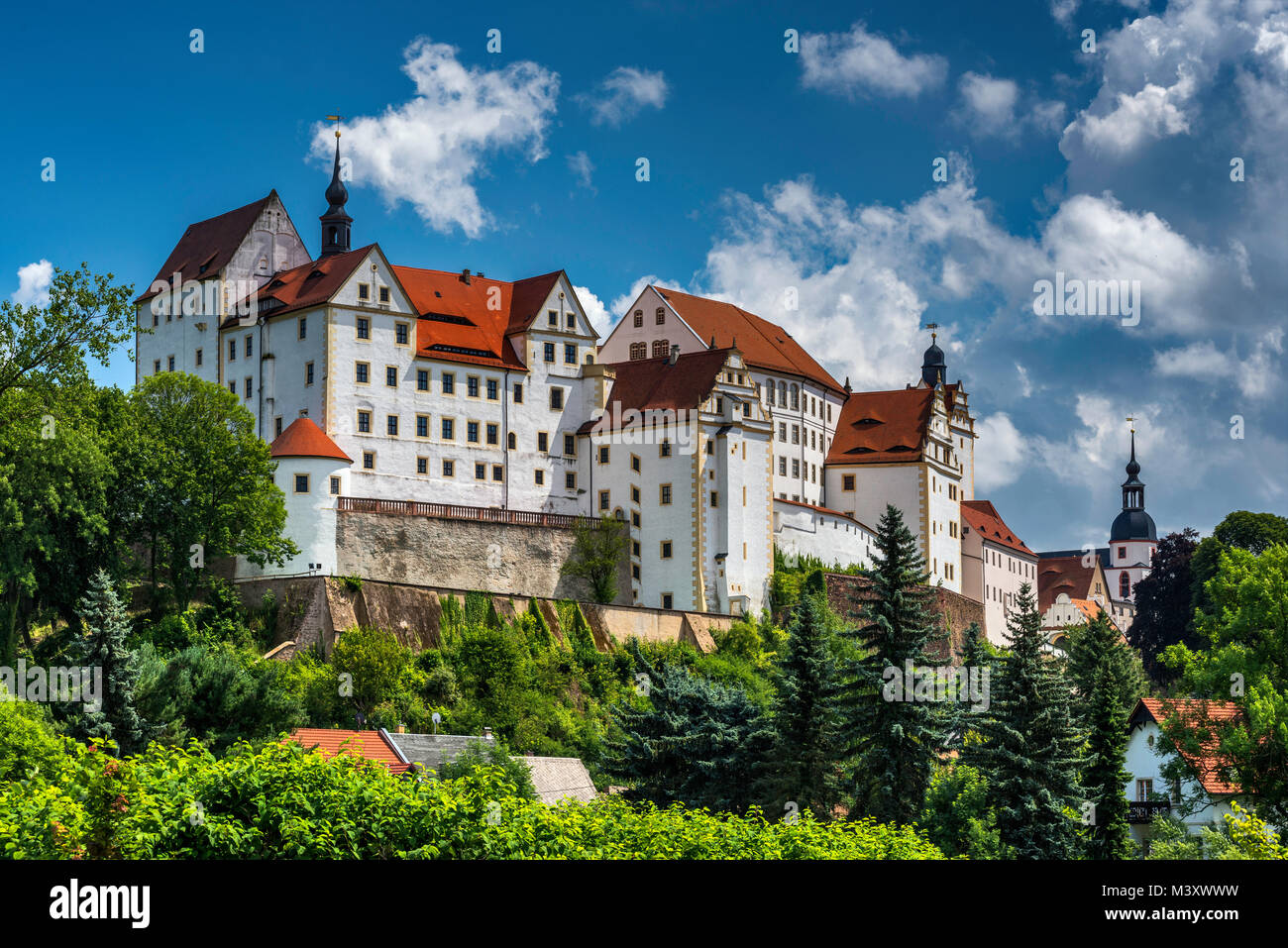 Schloss Colditz, Renaissance castle, WWII-era POW prison, in Colditz ...
