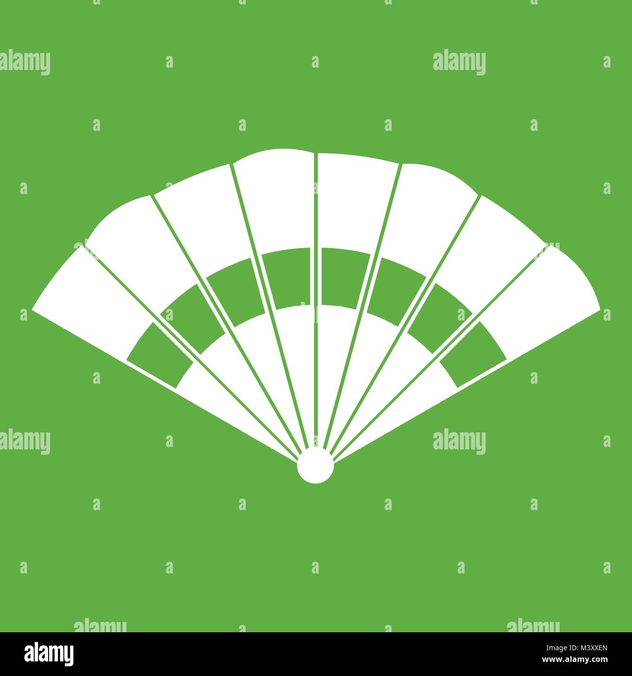 Fan icon green Stock Vector Image & Art - Alamy