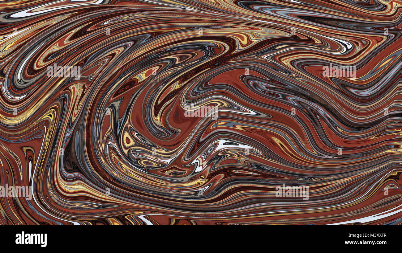 Juicy color mix painting with marbling. Marble texture. Paint splash ...