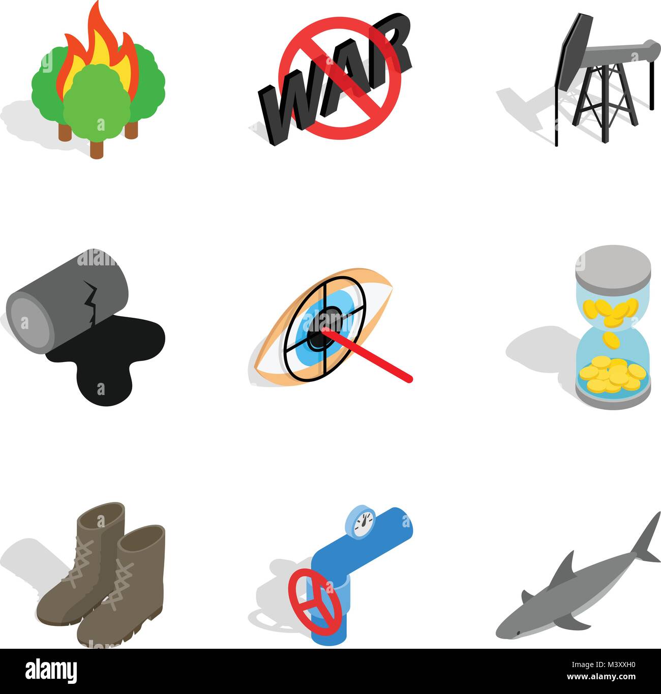 Gun counter Stock Vector Images - Alamy