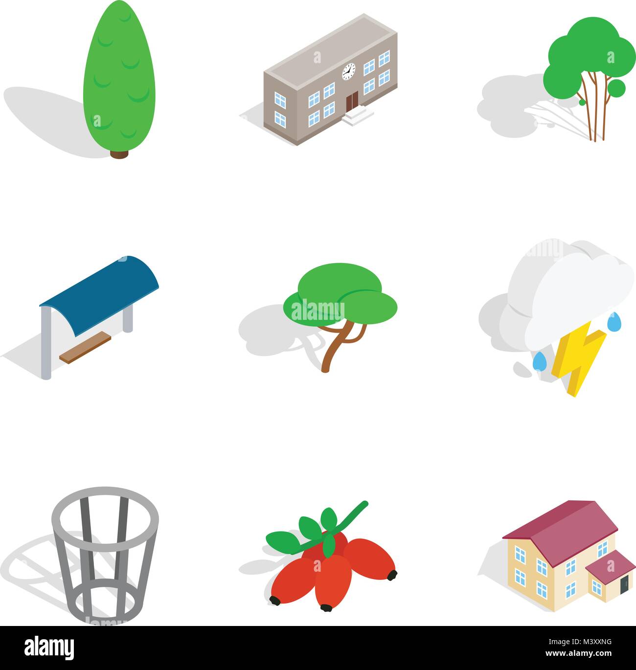 Area of natural beauty Stock Vector Images - Alamy