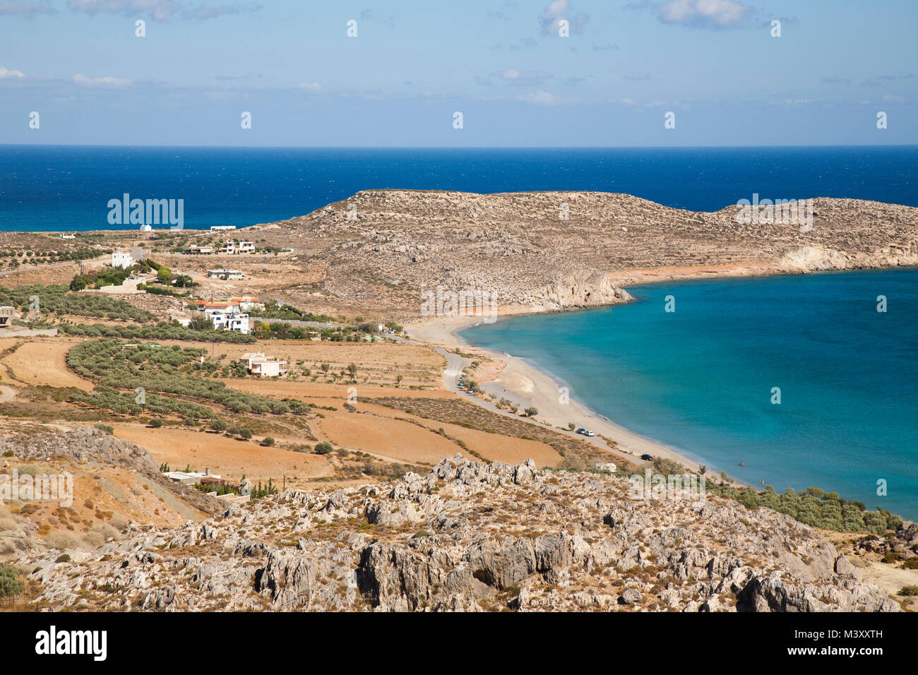 Crete aerial view road hi-res stock photography and images - Alamy