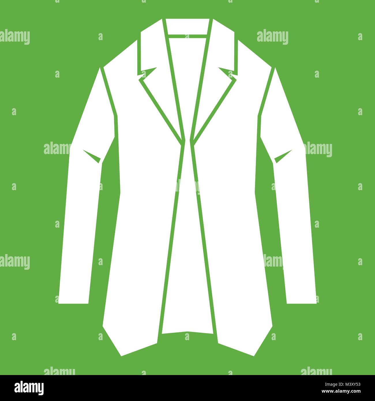 Green leather jacket Stock Vector Images - Alamy